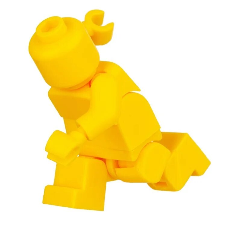 Желтый LEGO Minifigure, фигурка Лего