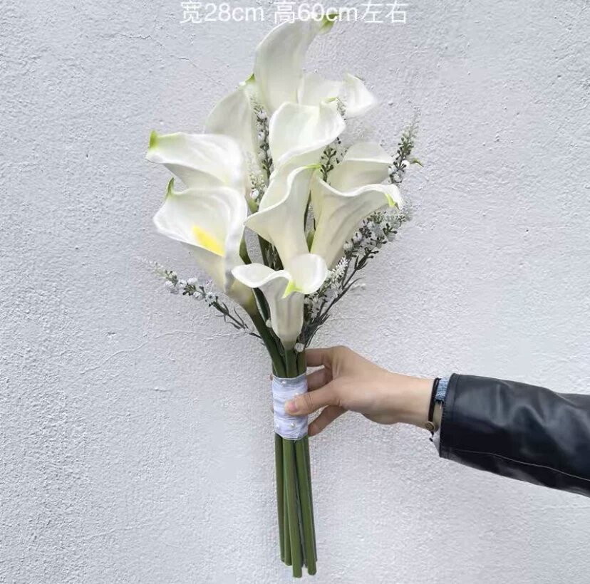 Свадебный букет для фотостудии, фотосъемки в путешествиях, искусственный букет невесты в корейском стиле, реквизит для