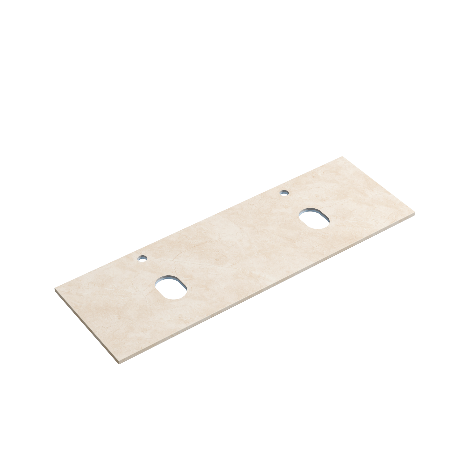 Столешница для ванной комнаты SANCOS Kreman 1400х460 c отверстием под смеситель, TT140A2X