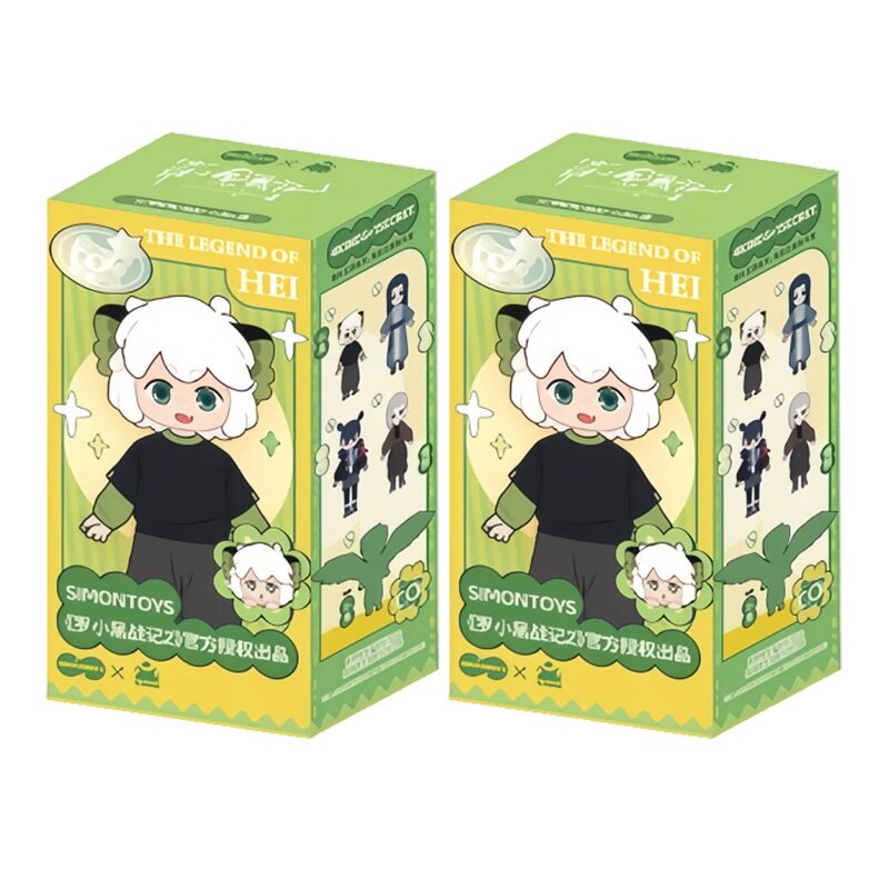 SIMONTOYS The Legend Of Hei 12 Bjd Blind Box 2 blind boxes