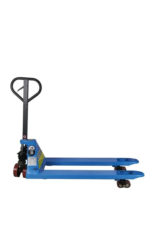 1022218 Тележка гидравлическая 2000 кг 1150 мм полиуретановые колеса TOR DF-III (серия S)