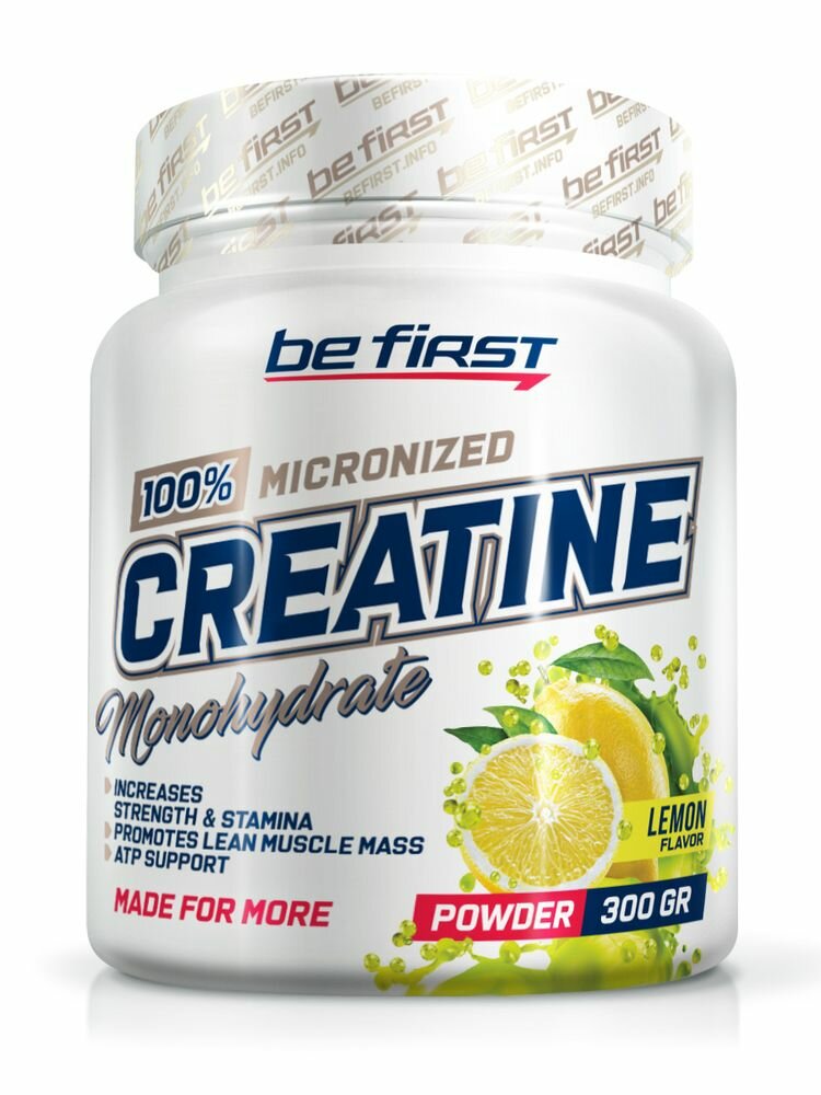 Be First Creatine powder 300 г Лимон