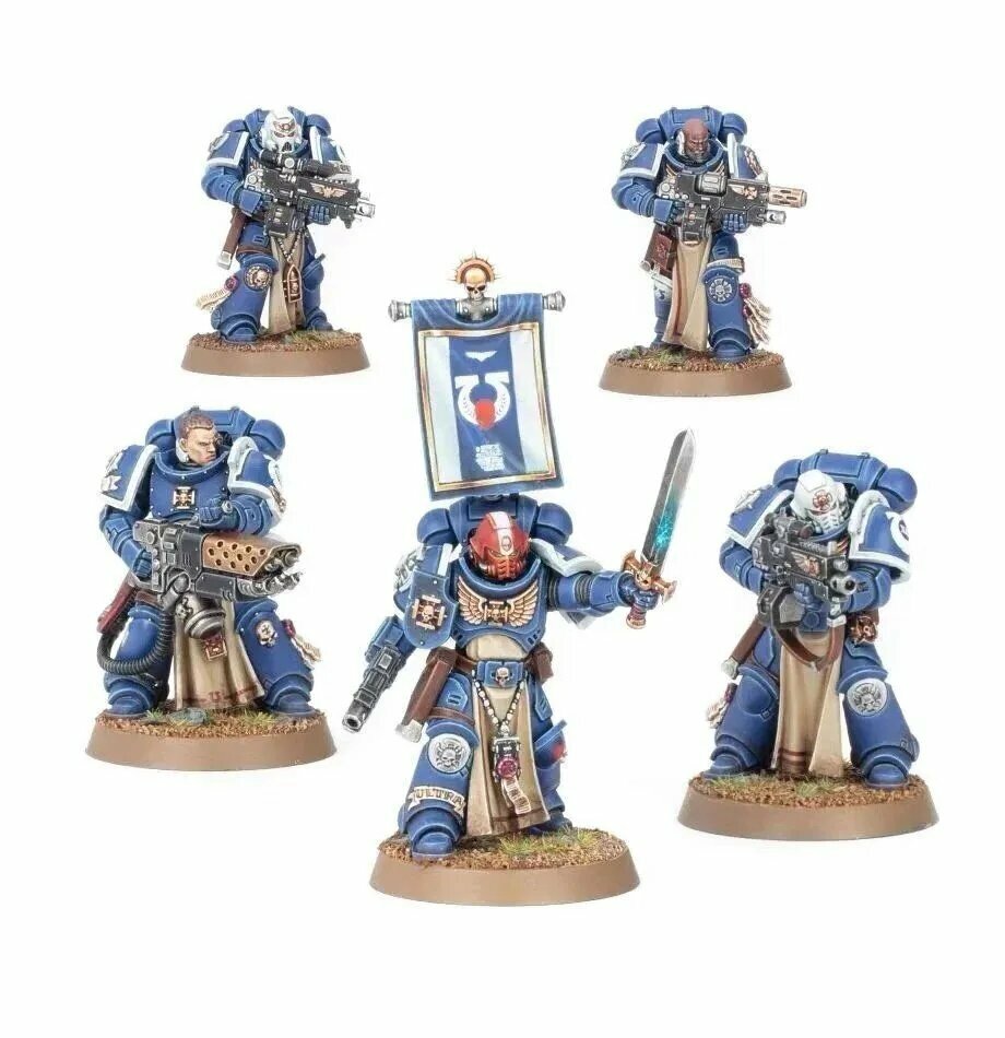 Смола вархаммер 40000 миниатюра Warhammer 40000 Space Marines Sternguard Veteran Squad миниатюры днд Фигурка для настольной игры