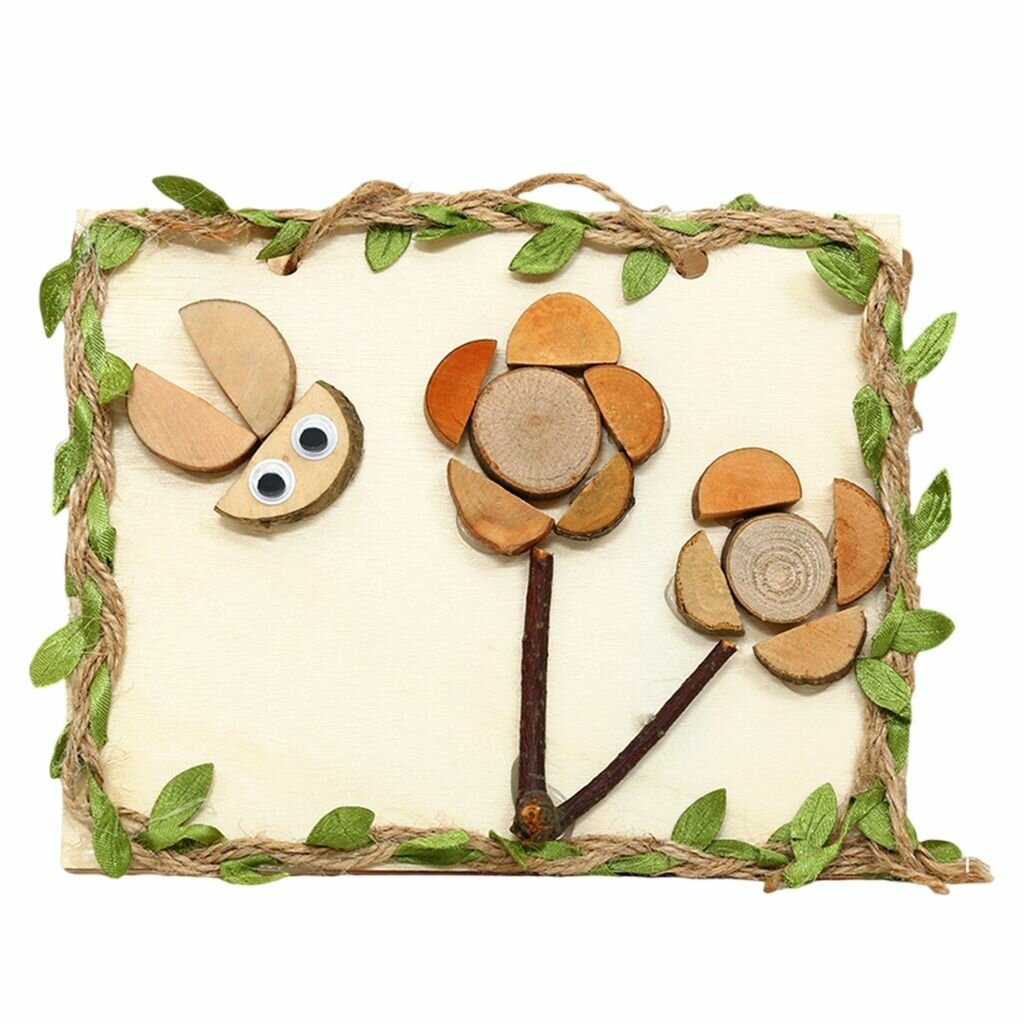Детская сборка, художественная деревянная ветка, наборы с мультяшными животными для творческих игр, детский набор веток ручной работы
