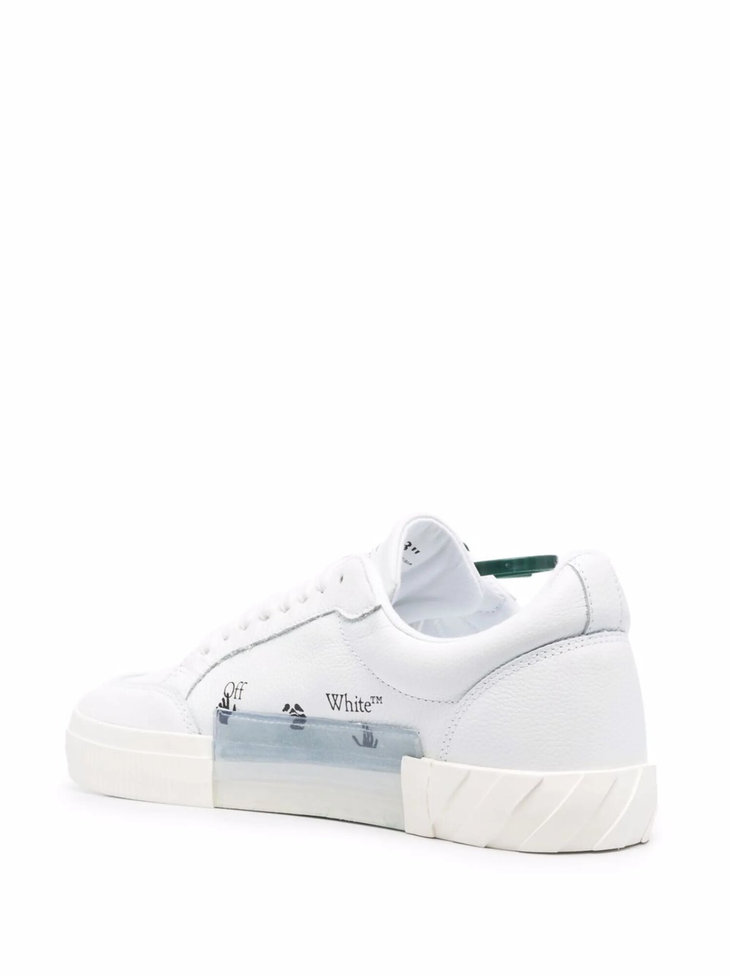 Кроссовки Off-White Vulcanized, размер 46, white — фото 1
