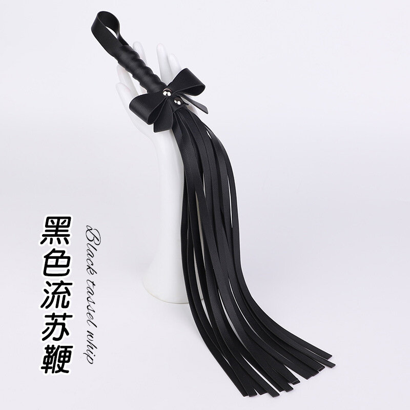 Smy забавная игрушка бант с кисточками и кисточками Черный [Стиль 1]