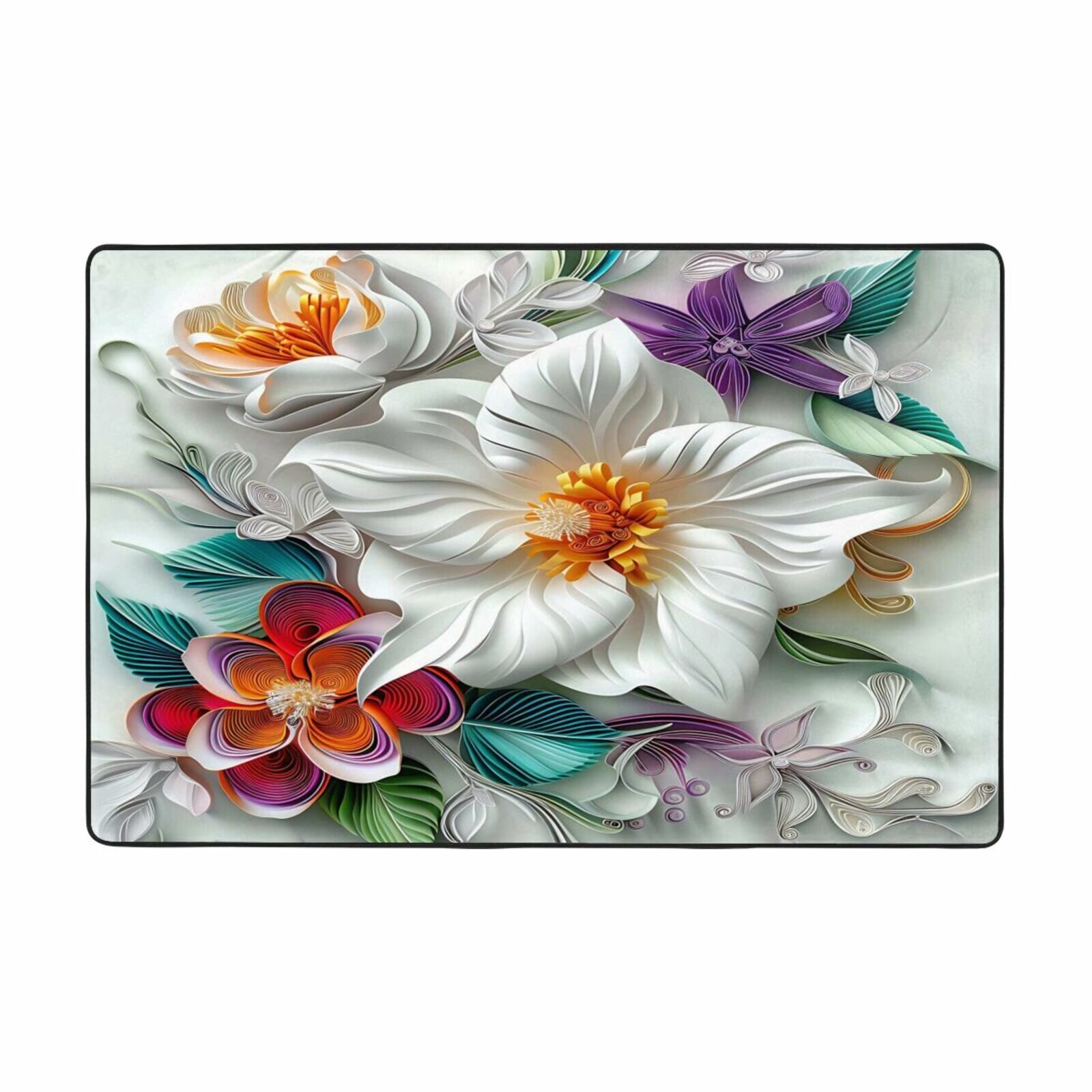 Ковер безворсовый，ковер в детскую，ковер в прихожую，ковер в гостиную，ковер прикроватный，ковер в детскую комнату 60x91cm