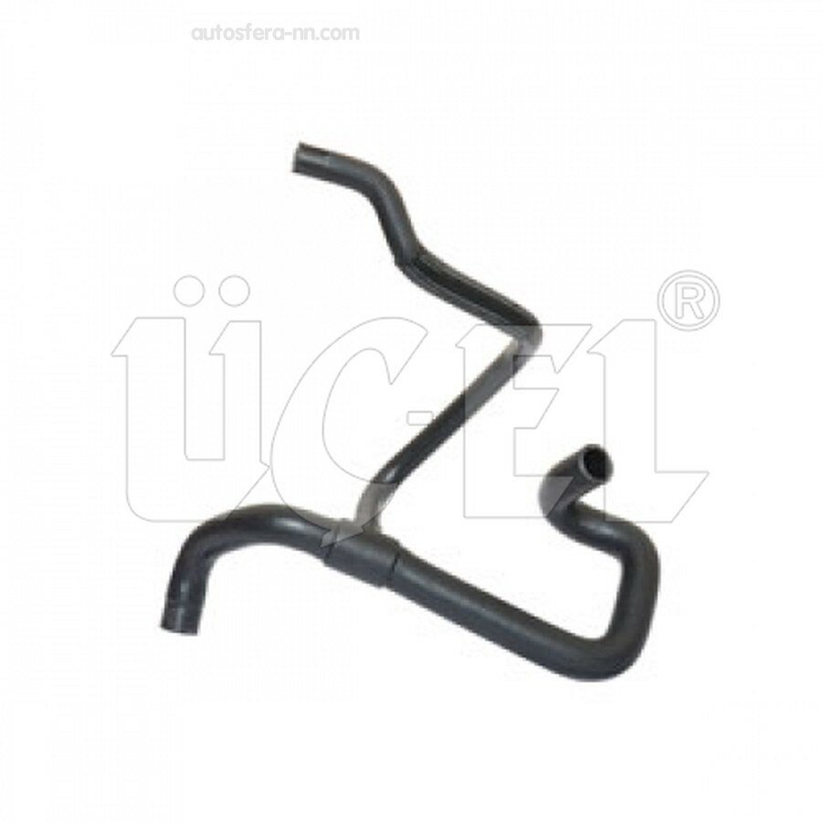 UCEL 15686 Патрубок радиатора нижний Рено Duster, Logan 2, Lada Largus, Vesta 1.6i 16V K4M