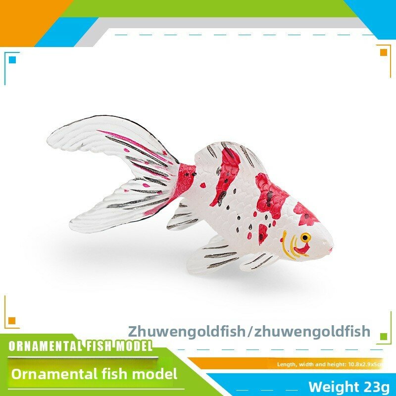 Рыбное украшение pvc koi карп морское животное модель для аквариумов и витрин стиль i
