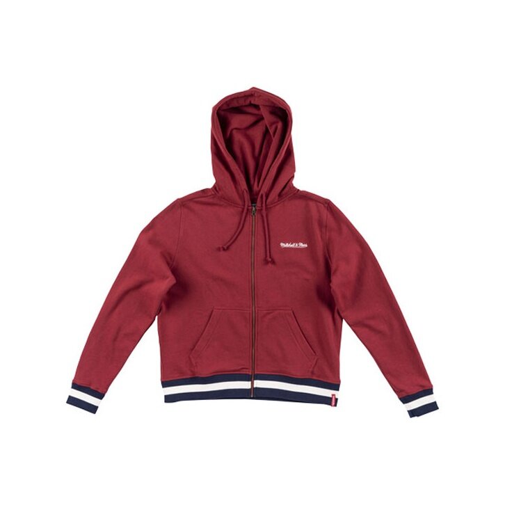 Толстовка Mitchell & Ness, размер M, , красный — фото 1