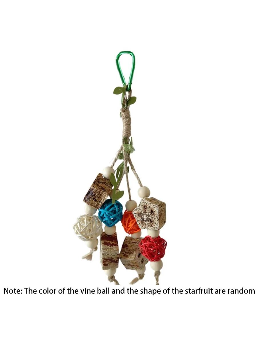 Жевательная игрушка для корелл и волнистых попугаев, 25 см