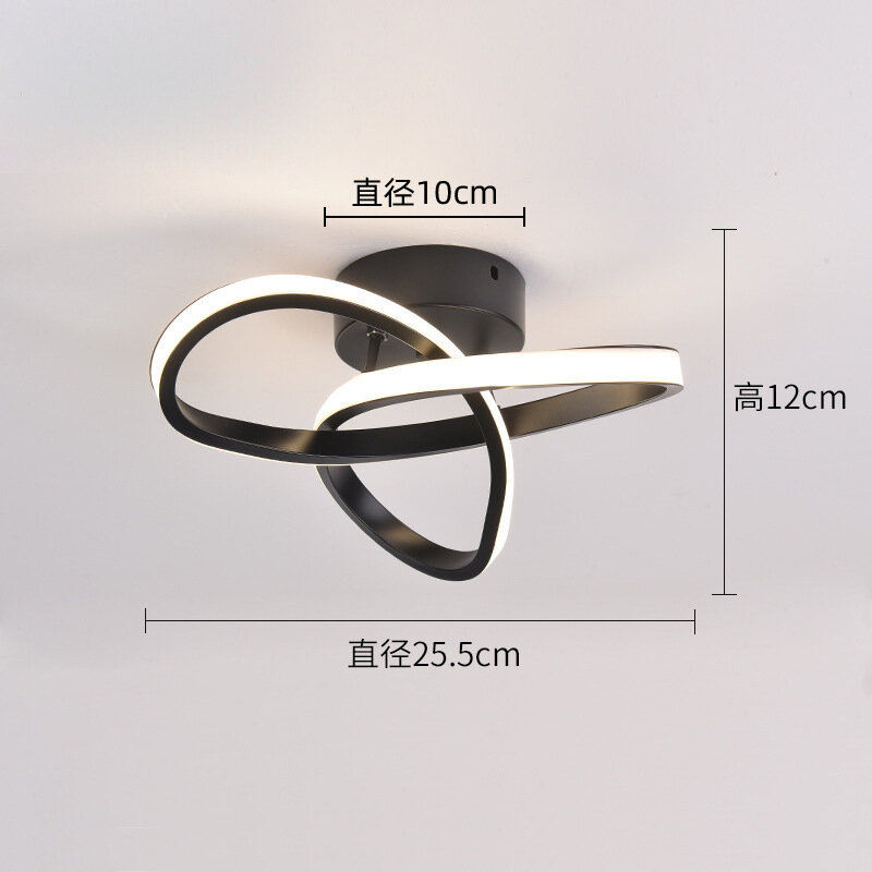 Кросс-бордерный маленький клеверный цветок люстра для входа, прохода, потолка 110V люстры для коридора, прихожей, гардероба, лестниц, балкона, спальни черное тело света 110V теплый свет