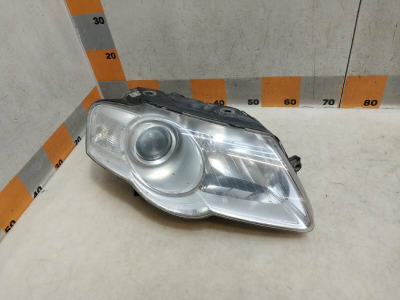 Б/У Оригинал Фара правая Volkswagen Passat 2010 B6, 3C2 471560 VAG арт. 3C0941006AB