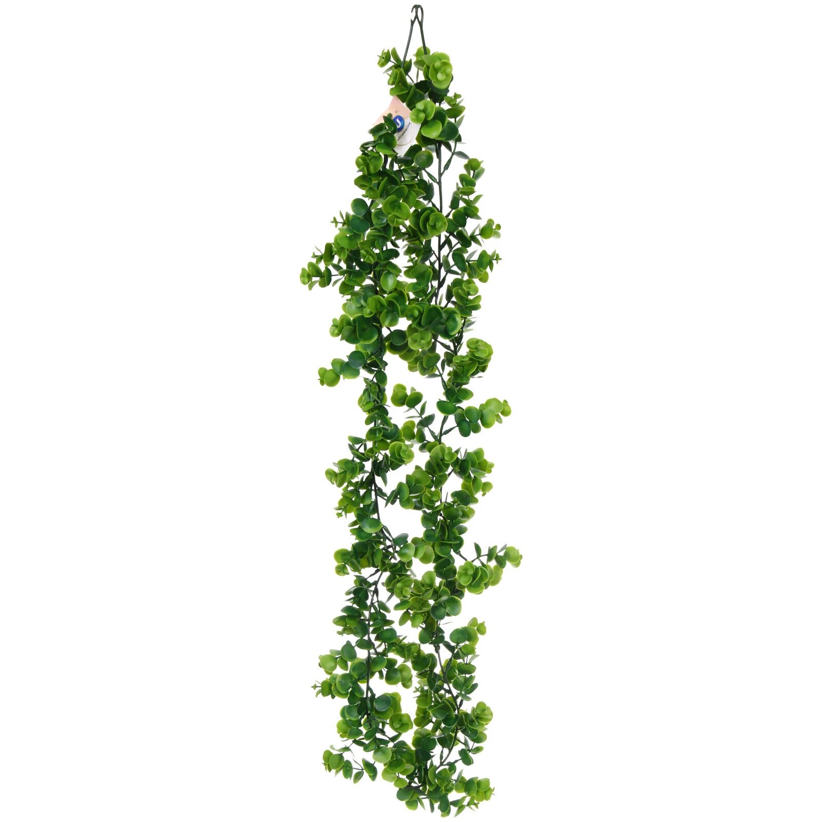 Лиана искусственная «Green garden» 170 см, подвесная гирлянда из пластиковых листьев, цвет зеленый