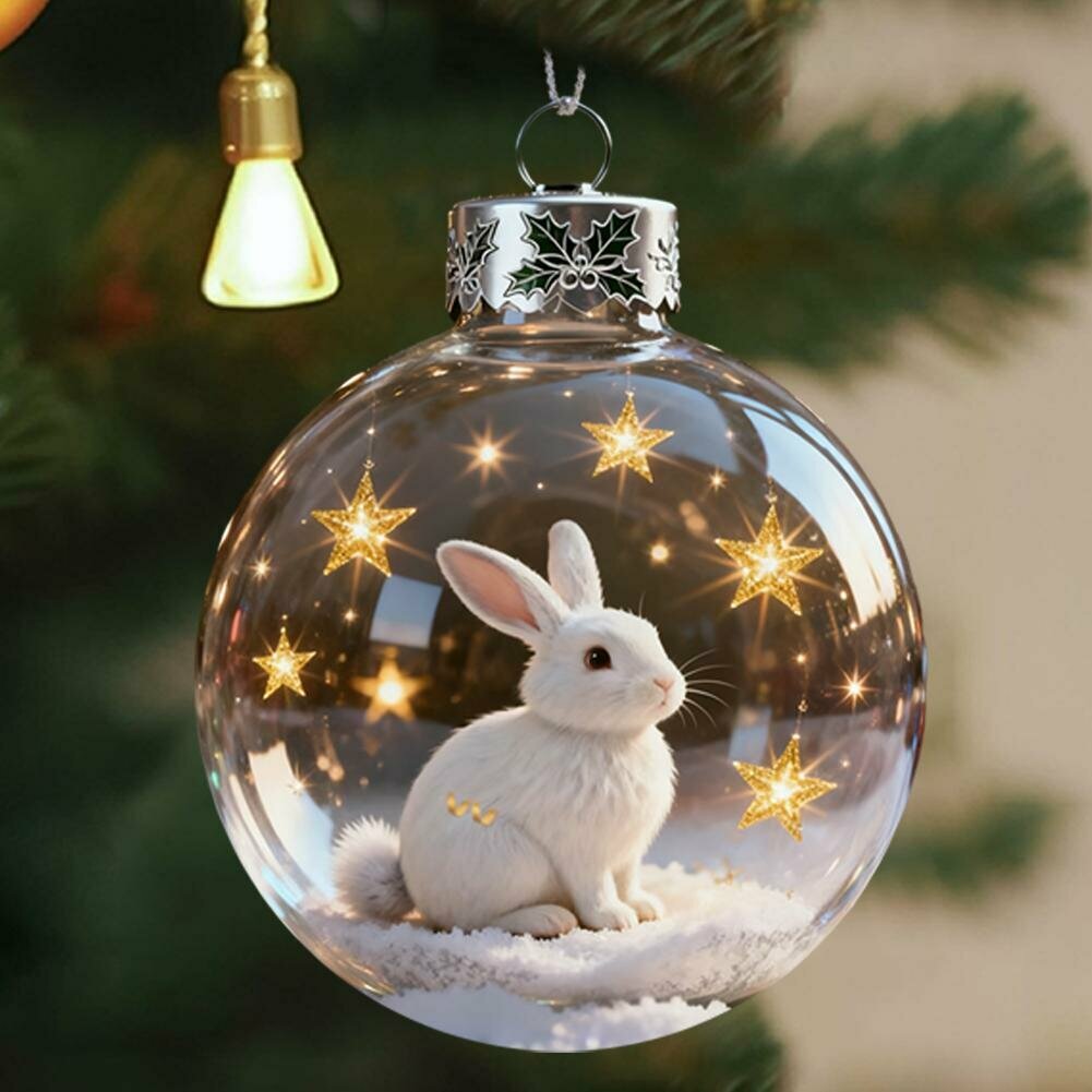 Кролик Коллекция украшений кристаллического шара