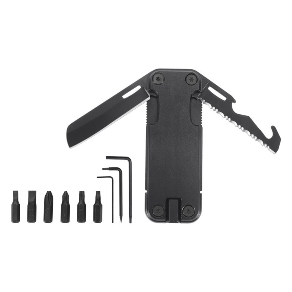 Мини Мультитул Складные Ножи для ремонта дома и Поделок, включая Отвертки, Плоскогубцы и Ножницы