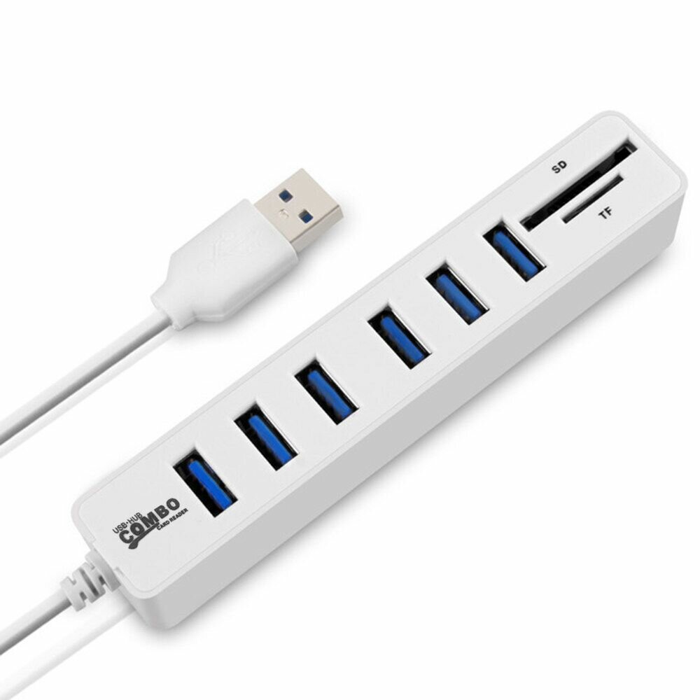 Комбинированный разветвитель USB-концентратора JDL-HSD8