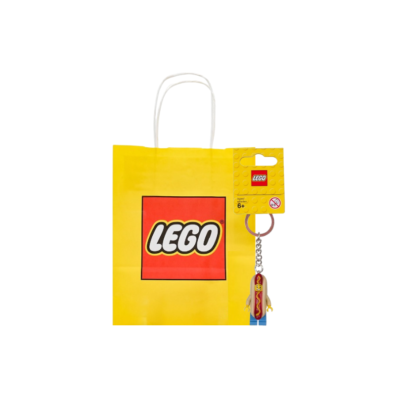 LEGO Classic Collection Продавец хот-догов Минифигурка Брелок Подвеска Наборы 0 300 шт. 853571