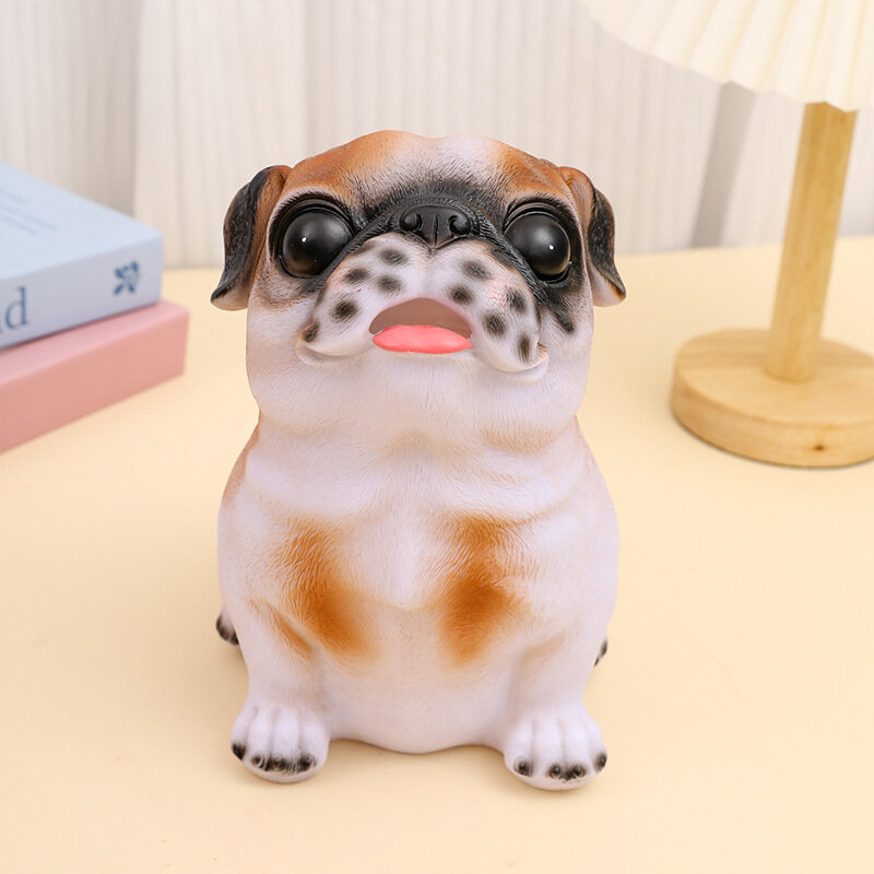 Милая копилка для домашних животных, копилка для щенков, копилка для собак по знаку зодиака, подарок для детей, интернет-знаменитость, мопс, тедди, померанский шпиц, корги