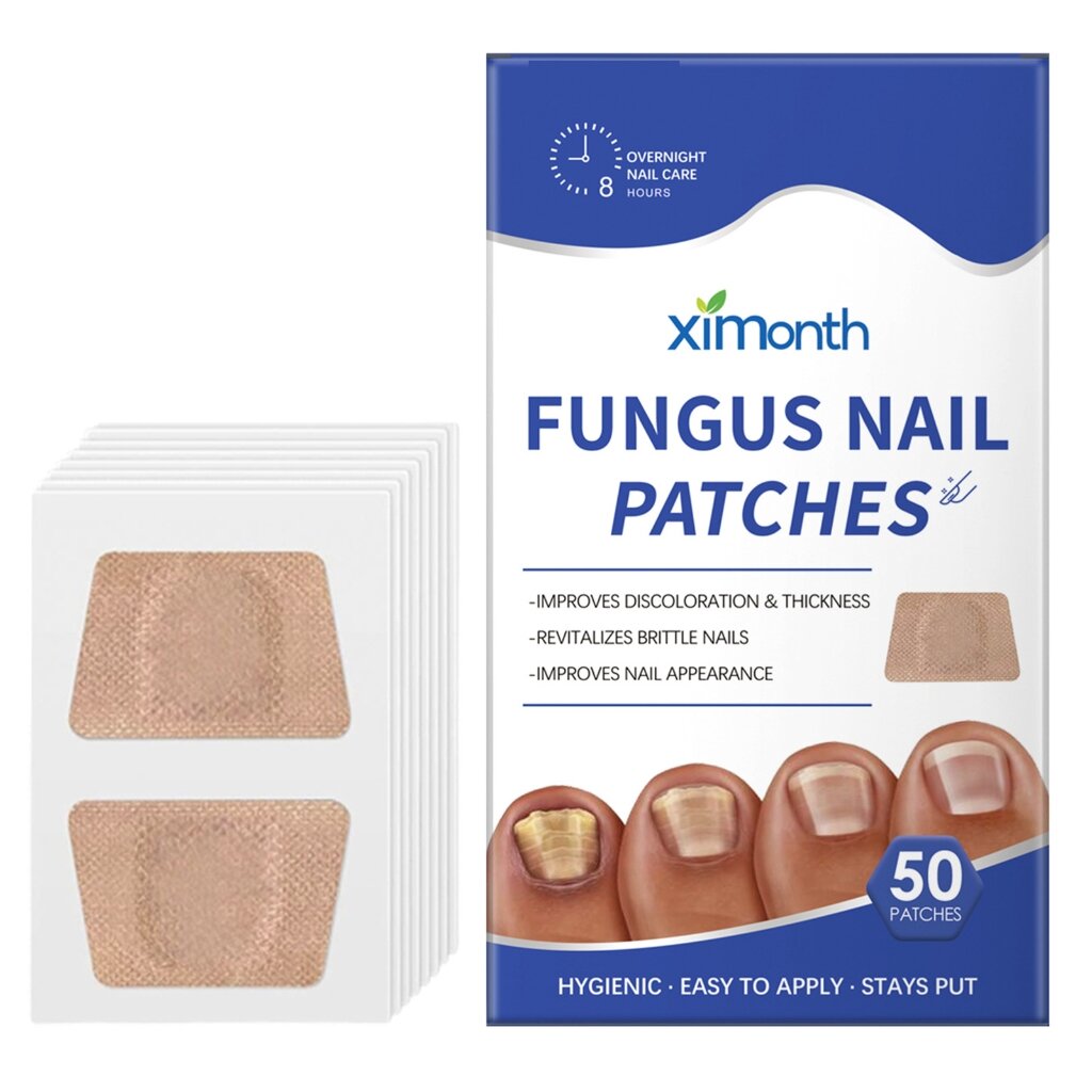 Средства от Грибка ногтей на Ногах для Ночного Восстановления Ногтей На Ногах Грибковые Пластыри для ногтей