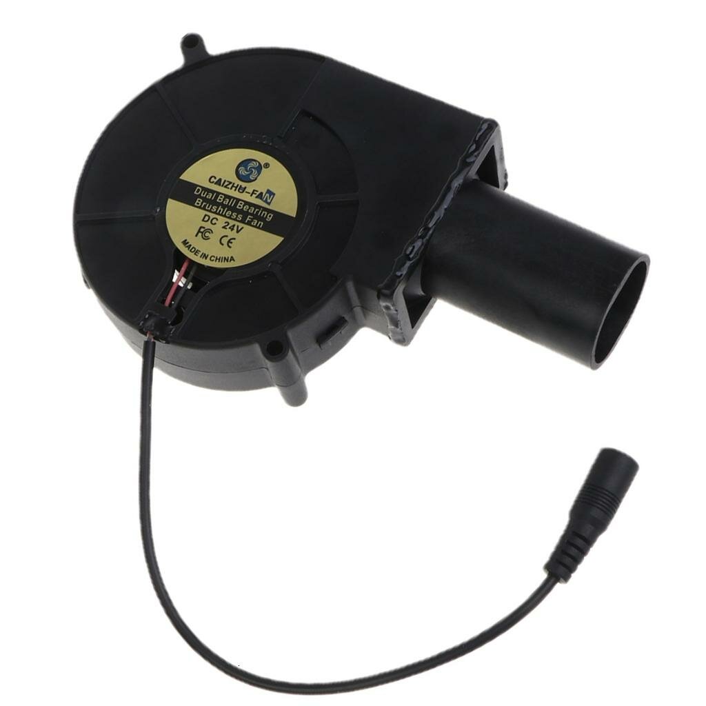 Вентилятор для барбекю 24 В с трубкой 33 мм