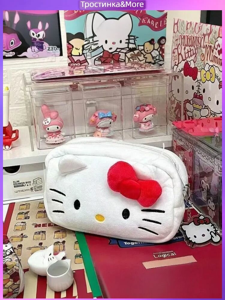 Плюшевый пенал HelloKitty