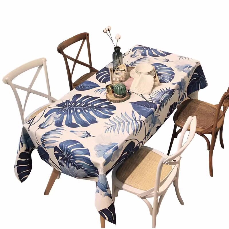 Ткань для обеденного стола, кофейного стола, мастерская живопись, цифровая печать, американский французский стиль, легкая роскошь, высококачественная сельская столовая скатерть
