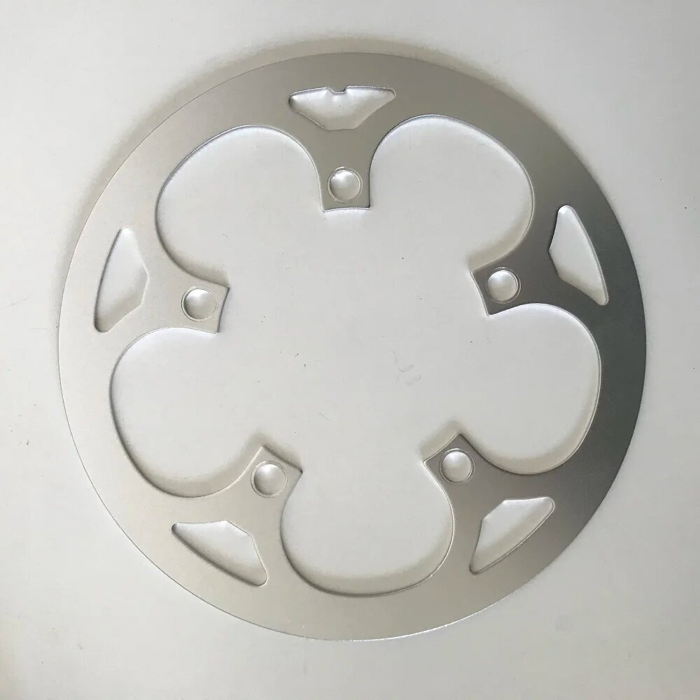 Велосипедная цепная защита TRUYOU алюминиевая 110 BCD 110 BCD 46T