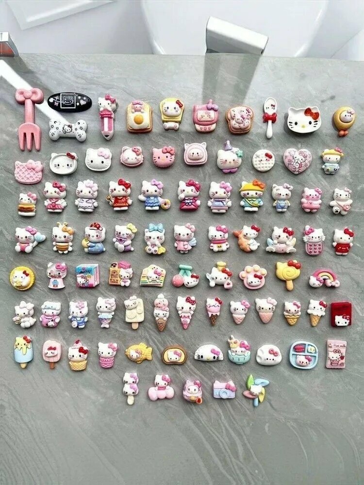 Hello Kitty магниты на холодильник, 25 шт
