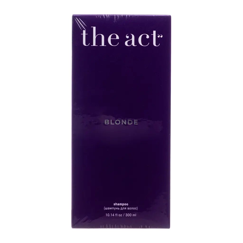 The Act Шампунь для волос Blonde оттеночный 300 мл 1 шт