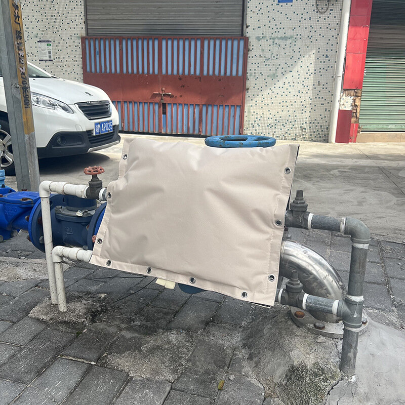 Защитный чехол против обратного потока, зимний защитный чехол от замерзания, наружный зимний защитный чехол для крана, прочный чехол для водяного насоса