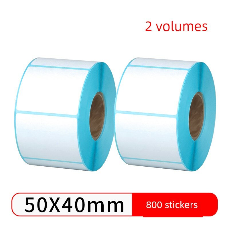 Бумага для трехстойких термоэтикеток Sakura 60*40 30 50 70 80 90 100x100 самоклеящаяся бумага для печати, бумага со