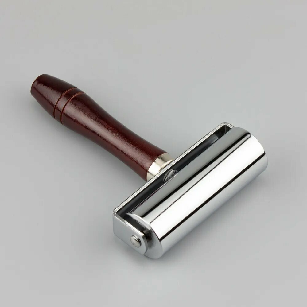 Валик прикаточный 100мм / прижимной валик для кожи