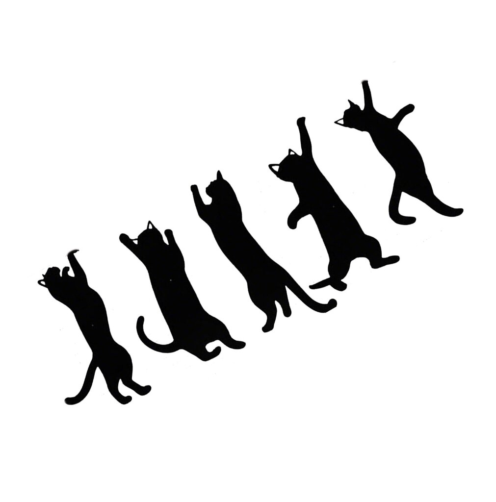 5 шт, креативный дизайн кошек, зажимы для книг, держатели страниц, набор для подарков для чтения книг