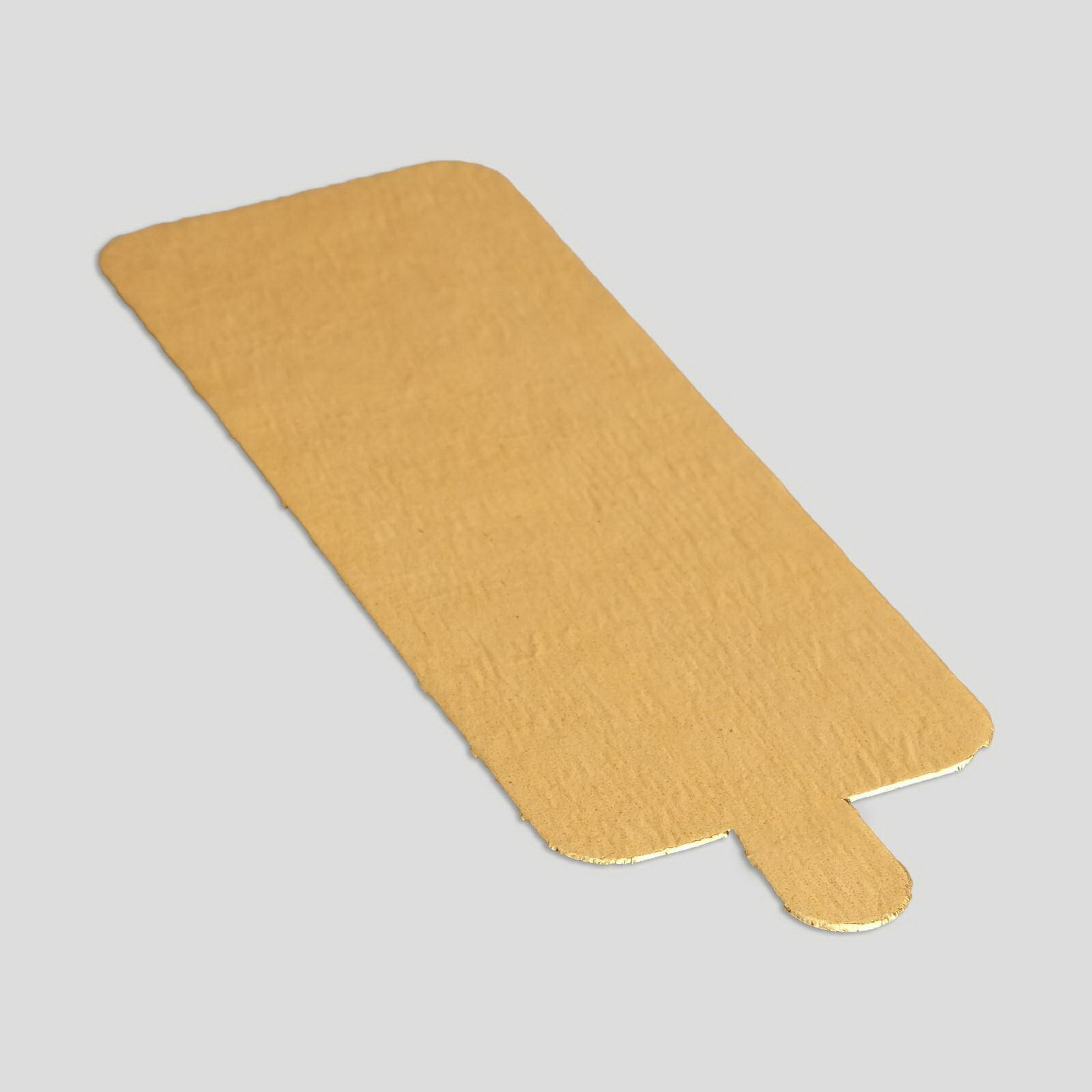 Сольерка, золото, 4x10 см, 0.8 мм, вид упаковки: для кекса, тематика праздника: день рождения, 100 шт.