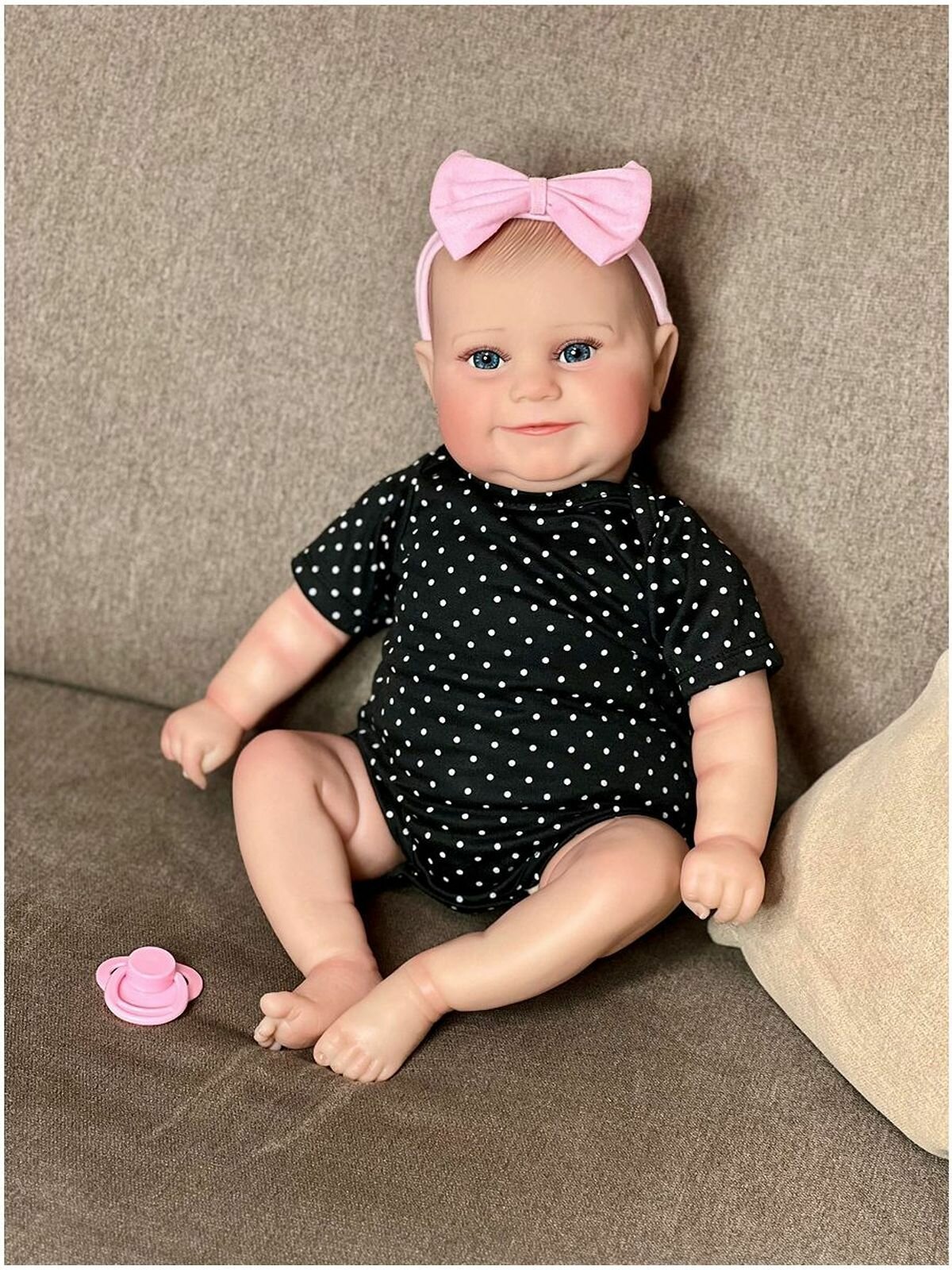 Кукла Реборн мягконабивная 50 см