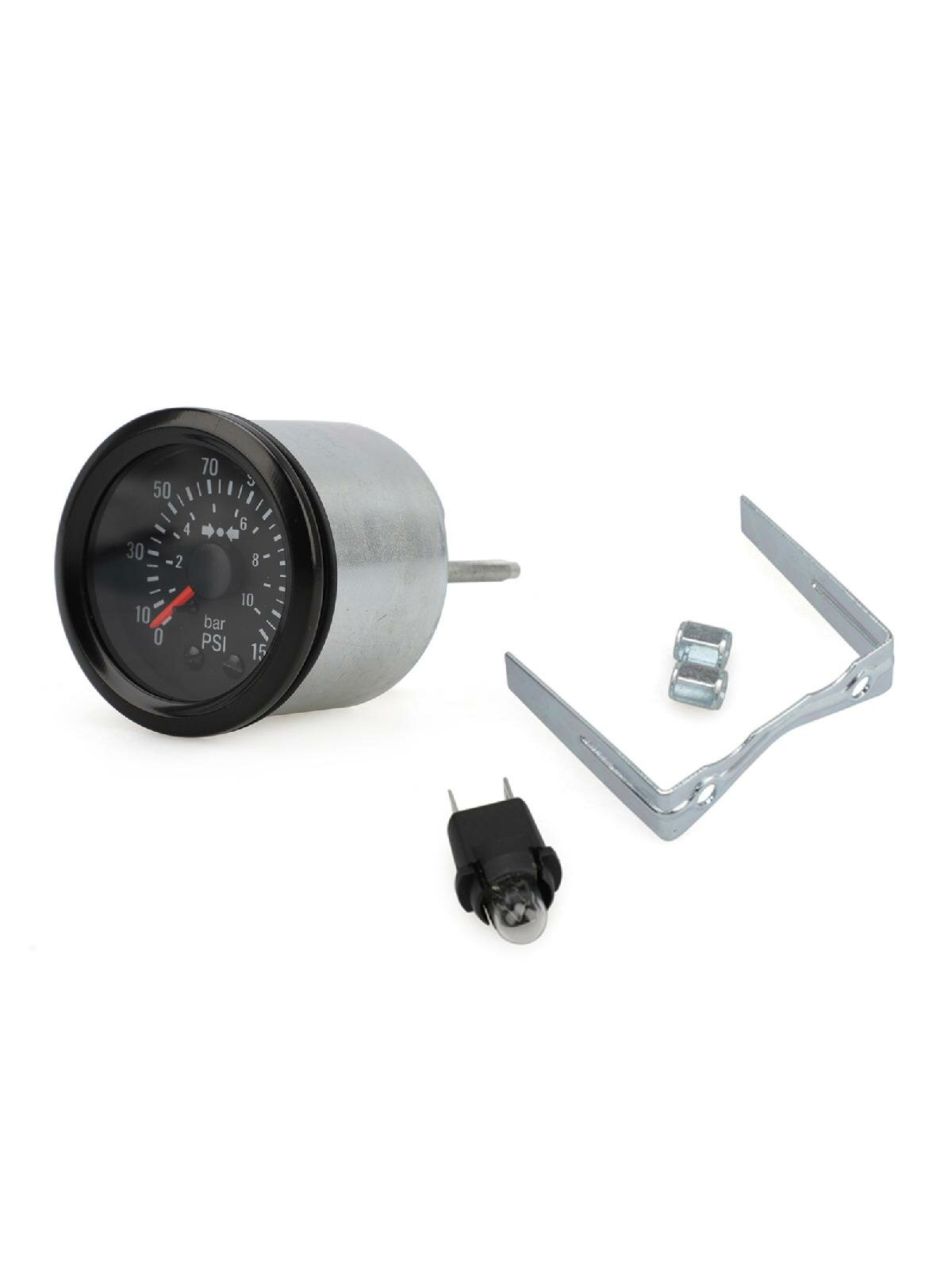 0-10BAR/0-150PSI Манометр давления масла с двойной шкалой точечного типа