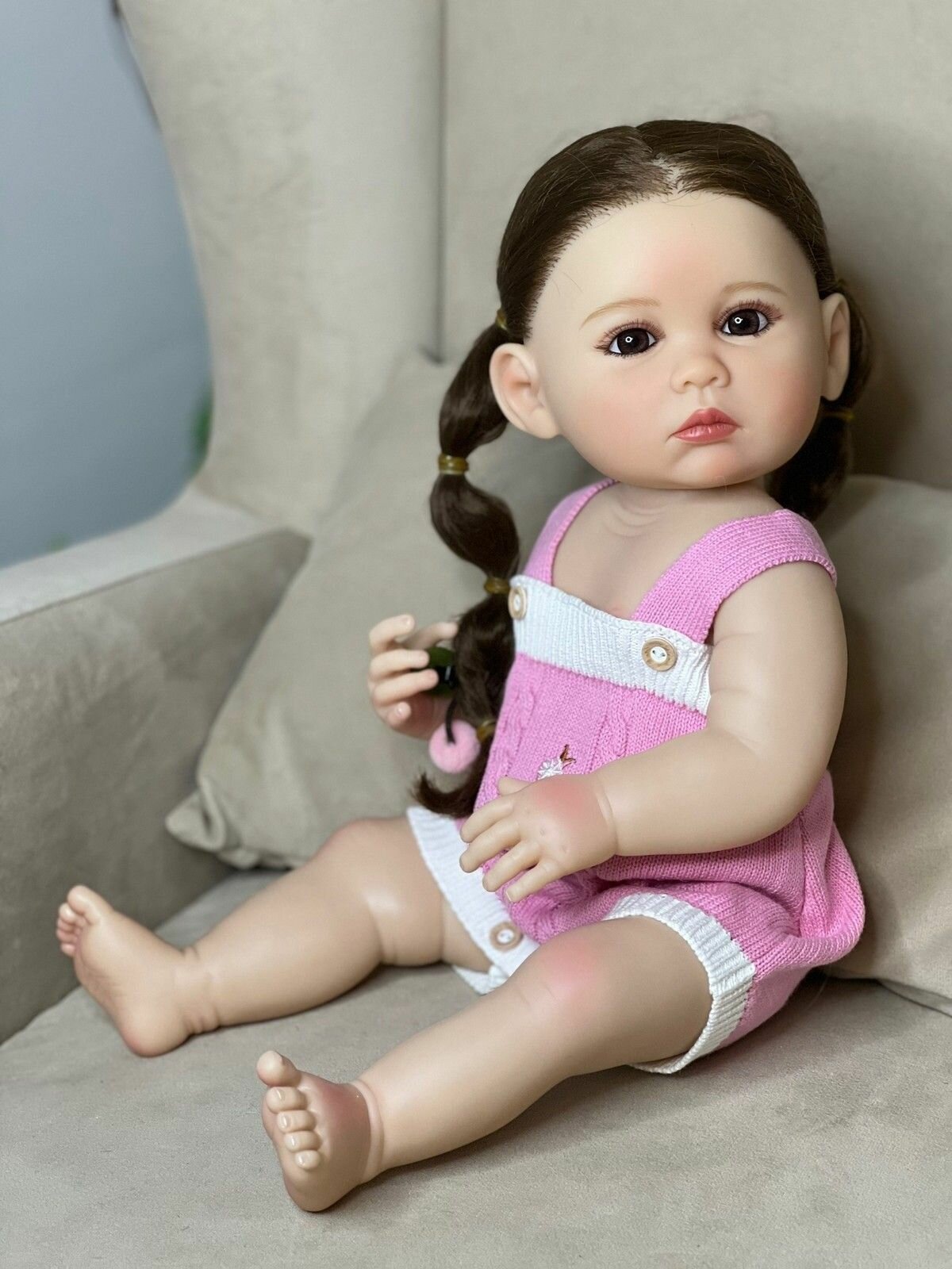 Кукла Реборн виниловая 55 см