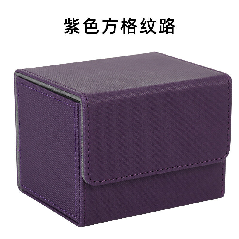 Горизонтальный органайзер для карт на 100+ карт, коробка для карт Yu-Gi-Oh, коробка для карт PTCG Pokémon, коробка для