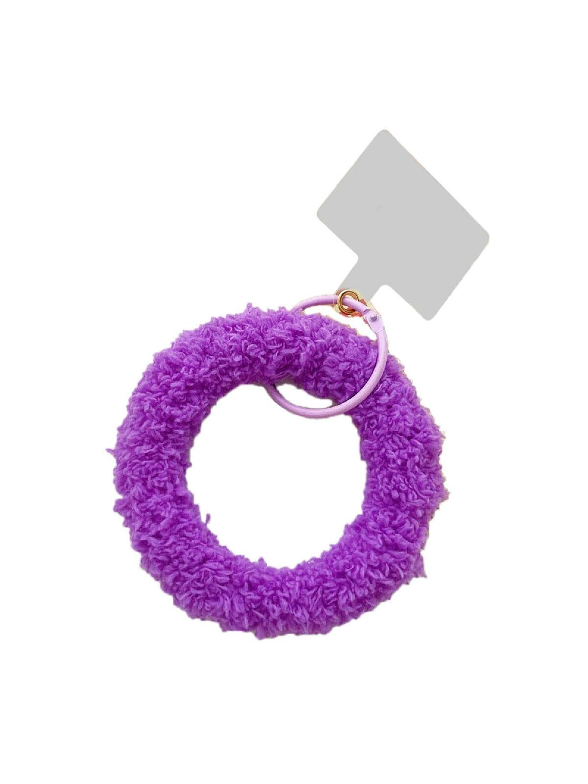 Стильный брелок для защиты телефона плюшевый браслет для телефона подвесной аксессуар