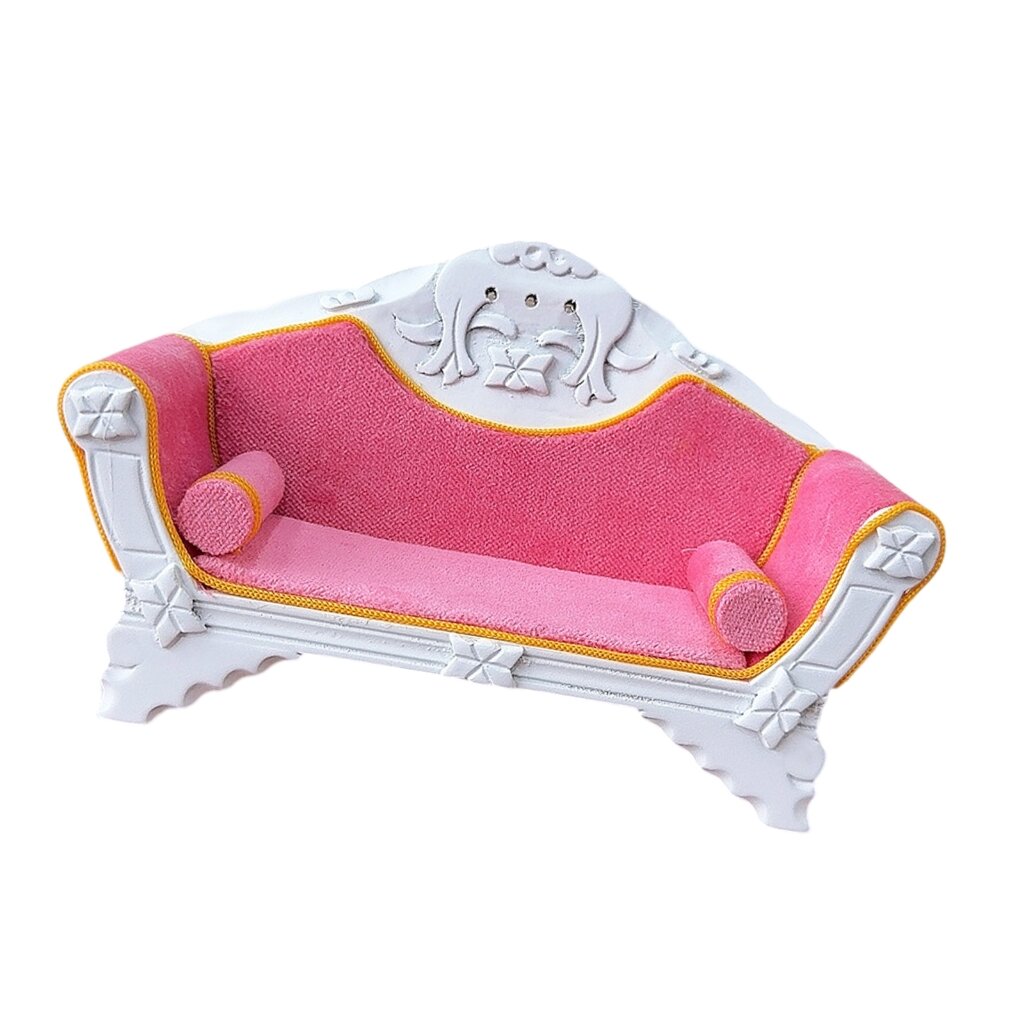 Миниатюрный диван-качалка в масштабе 1:12