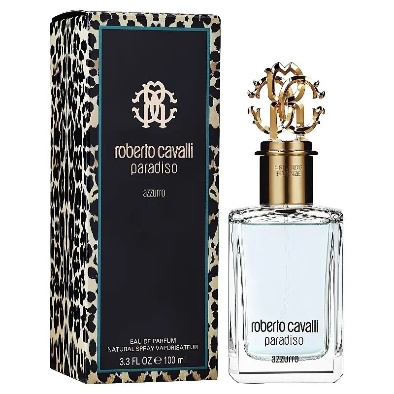 Roberto Cavalli Paradiso Azzuro 100 мл, Парфюмерная вода женская