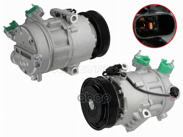 Компрессор кондиционера Hyundai Tucson 15-19 / Kia Sportage 15-19 Sat арт. ST-245-0092