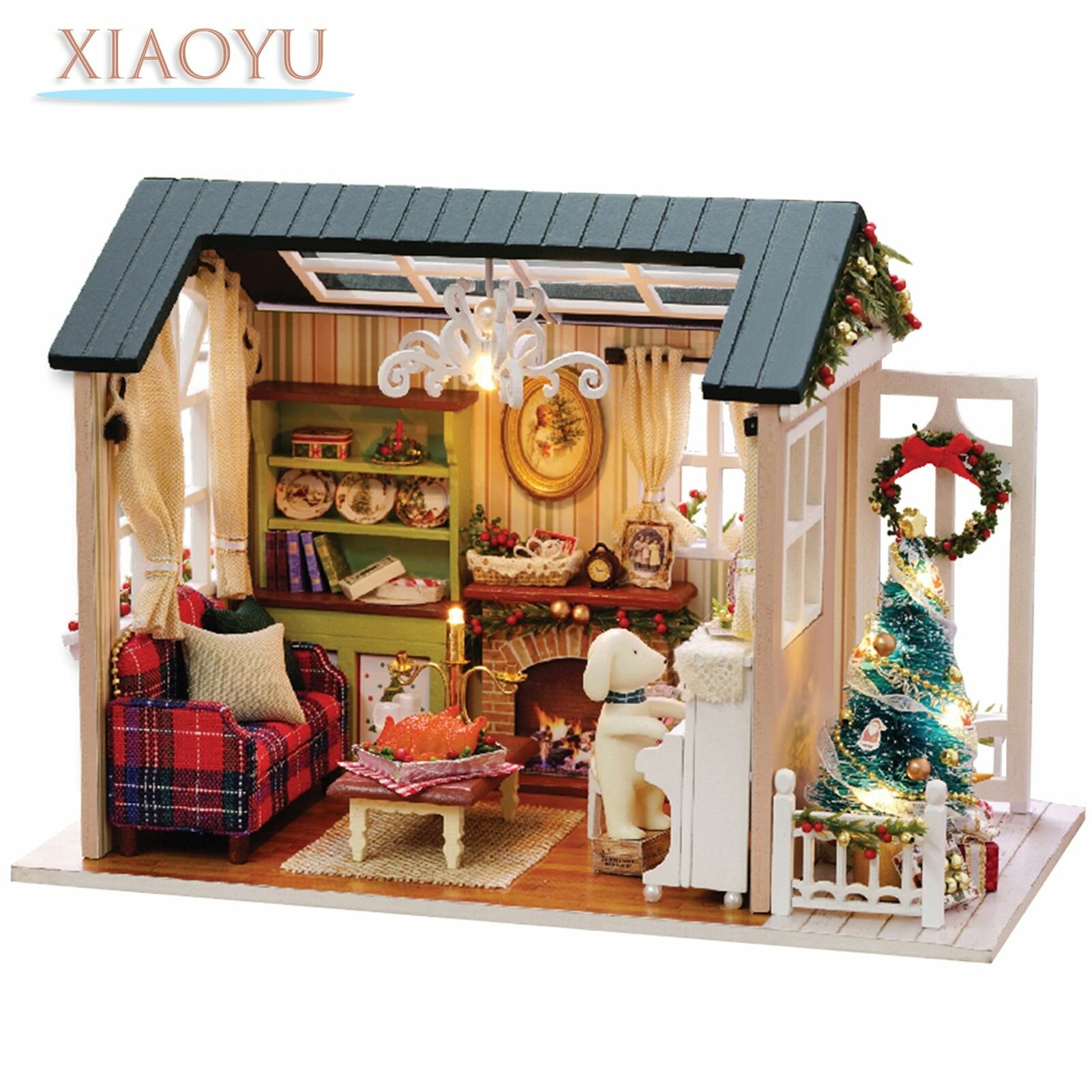 Подарочный Интерьерный конструктор, миниатюра DIY House