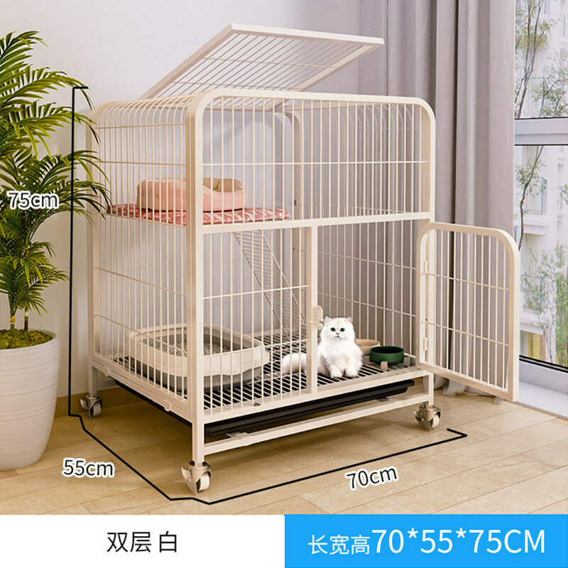Клетка для кошек для домашнего использования, большая вилла для кошек с свободным пространством, дом для кошек, убежище для кошек, клетка для кошек напрямую от производителя
