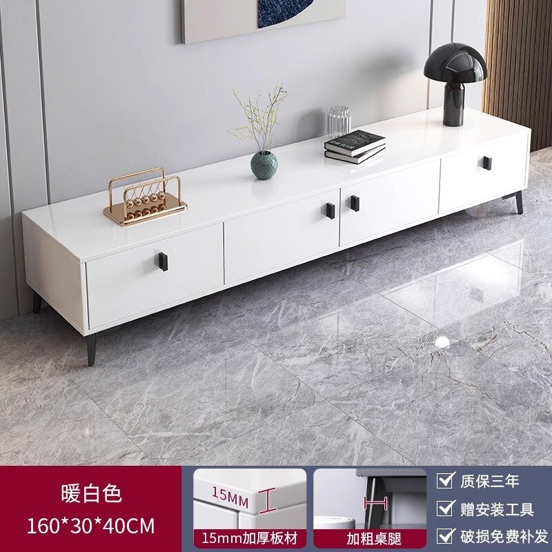 ТВ-тумба для гостиной, домашнего использования, новая модель 2025 года, напольная, современная, простая, для небольших квартир, интегрированная тумба для телевизора