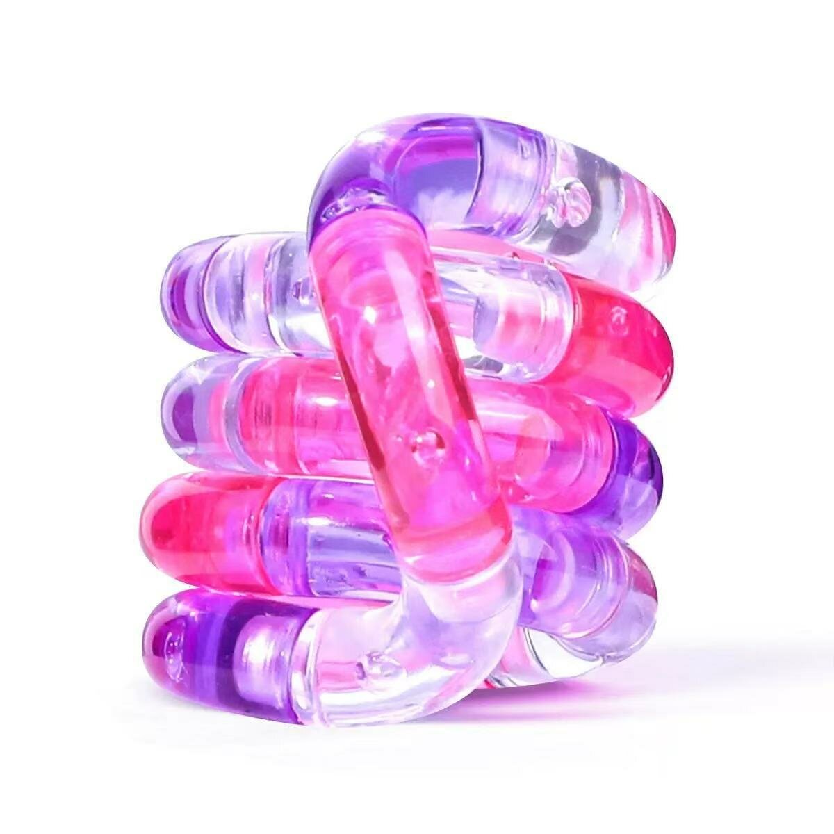 Игрушка для снятия стресса Twisty с изменением температуры, многоцветная трансформируемая кристальная обертка, тренировочная веревка для мышления, игрушка для снятия стресса, популярный товар на международном рынке