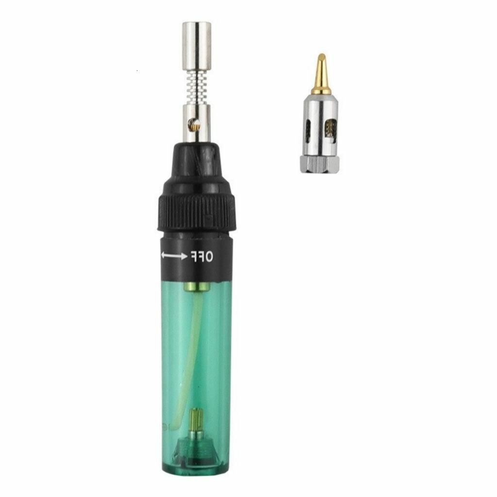 3 в 1 портативная газовая паяльная лампа с сменными наконечниками