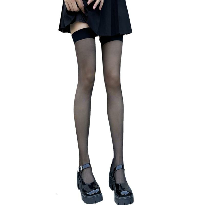 Женские сетчатые гольфы в стиле лолита, Черный