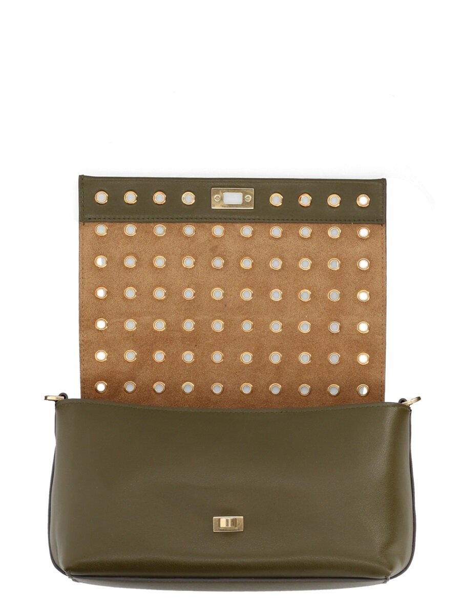 Сумка Anya Hindmarch, зеленый, — фото 1